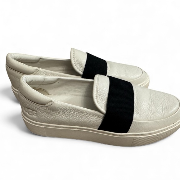 UGG | Shoes | Womens Ugg Chayze Platform Leather Slide Sneakers Size 8 ...